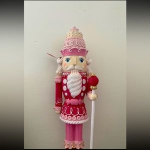 peppermint square | Holiday | Pink Christmas Pastel Nutcracker | Poshmark
